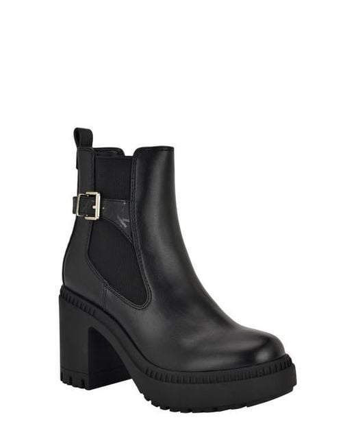 Calvin Klein Fayth 2 Boot in Black | Lyst