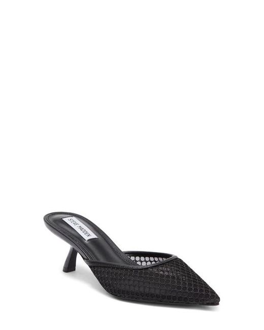 Steve Madden Mariano Mesh Mule in Black | Lyst