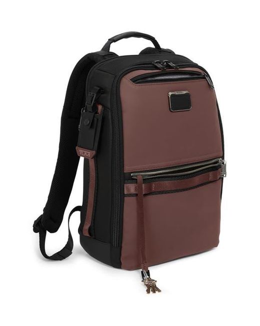 Tumi Alpha Bravo Dynamic Backpack in Brown | Lyst