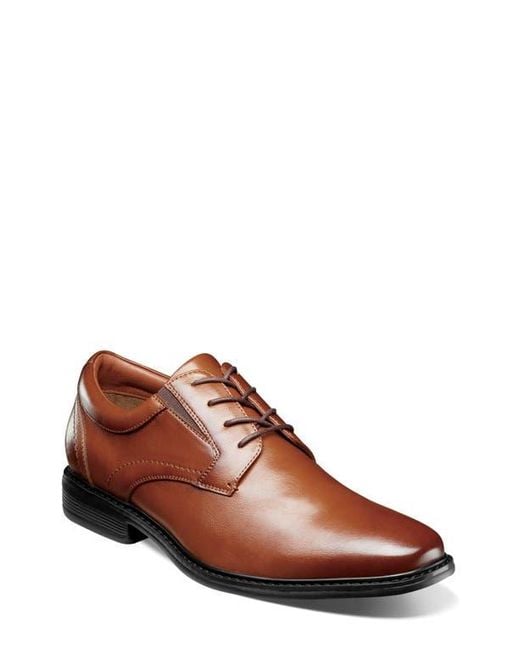 Nunn Bush Jarvis Plain Toe Oxford in Brown for Men | Lyst