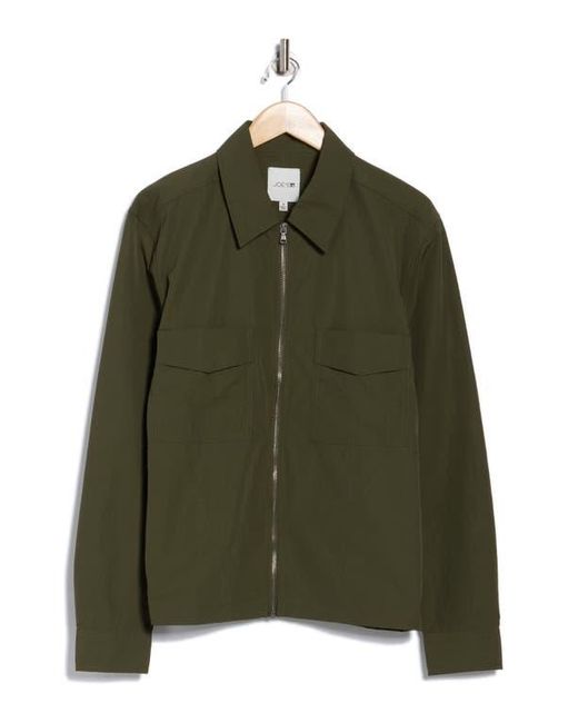 Joe's Jeans Full Zip Nylon Jacket in Green for Men | Lyst