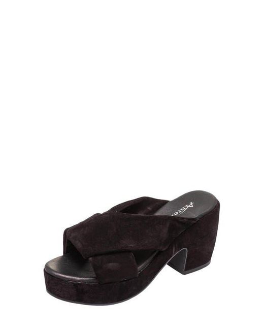 Antelope Talise Slide Sandal in Black | Lyst