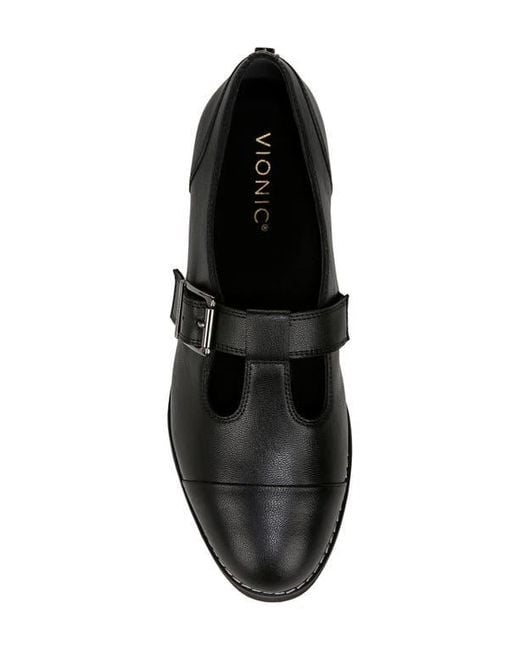 Vionic Carmen Mary Jane in Black | Lyst