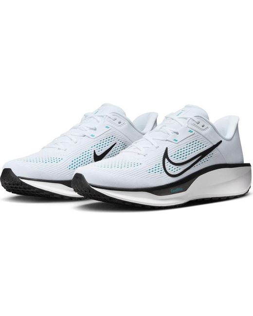 Nike Quest 6 Road Running Shoe in White for Men | Lyst
