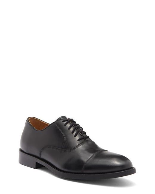 Warfield & Grand Market Cap Toe Oxford in Black for Men | Lyst
