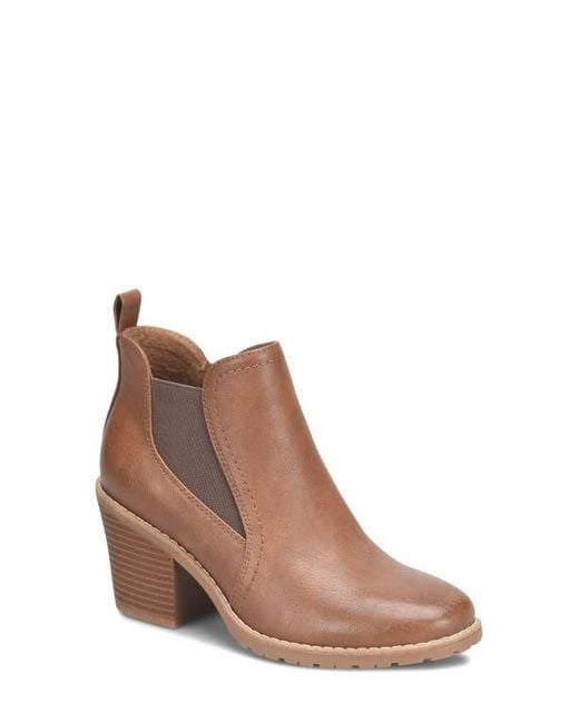 EuroSoft Dustine Ankle Bootie in Brown | Lyst