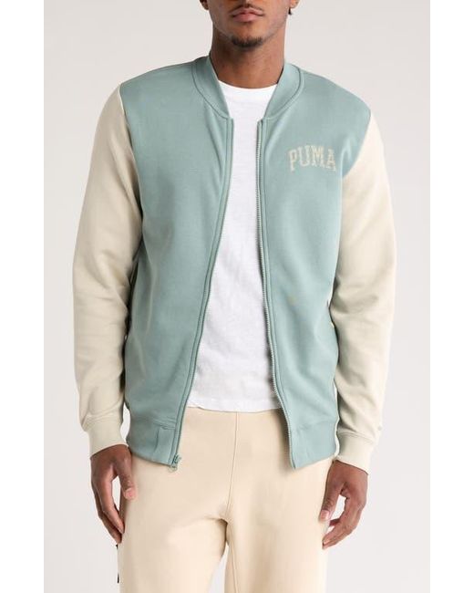 PUMA Class Bomber Jacket in Green for Men | Lyst