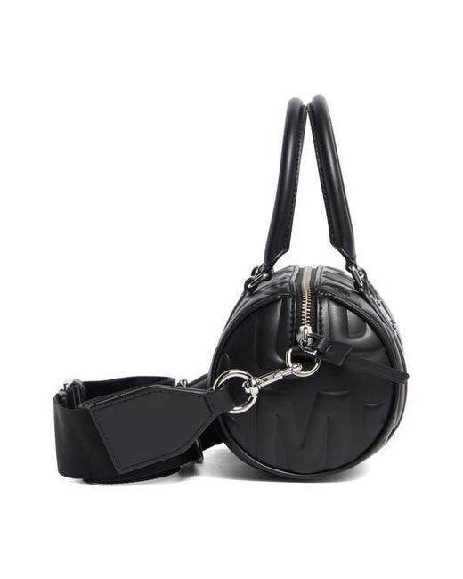 Marc Jacobs Embossed Leather Barrel Bag in Black | Lyst