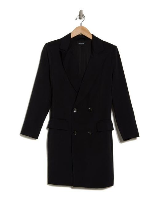 AREA STARS Jax Double Breasted Blazer Dress in Black | Lyst