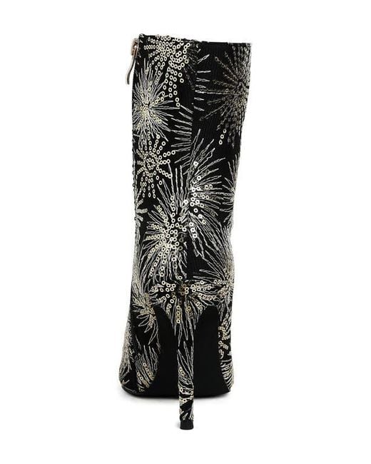 LONDON RAG Oleander Bootie in Black | Lyst