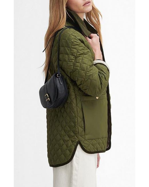 Barbour Fleur Quilted Jacket in Green | Lyst