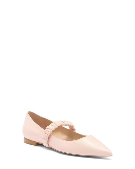 Stuart Weitzman Maxine Ballet Flat in Pink | Lyst