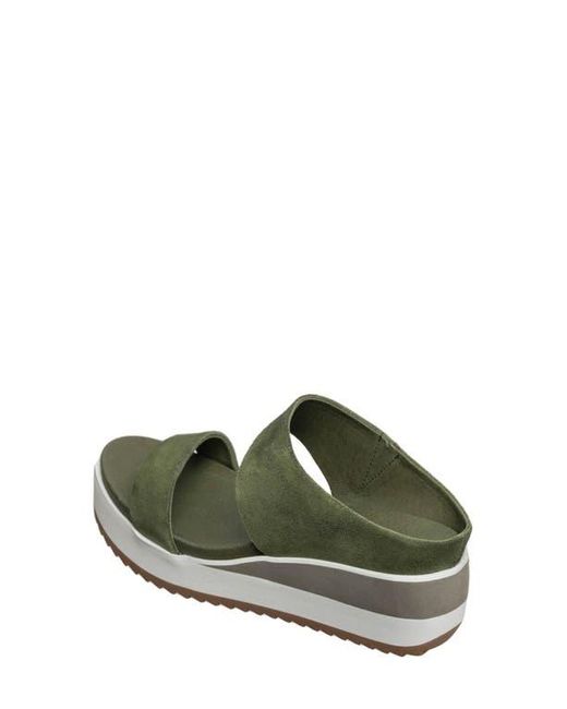 Antelope Cascade Platform Wedge Sandal in Green | Lyst