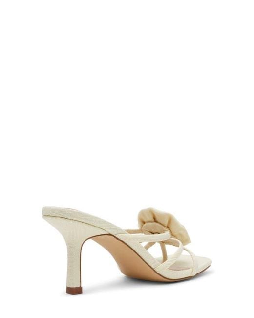 Dolce Vita Zelly Rosette Sandal in Natural | Lyst