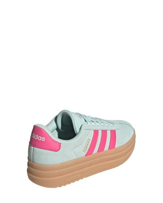 adidas Vl Court Bold Platform Sneaker in Blue | Lyst