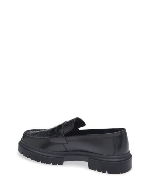 Steve Madden Zarco Penny Loafer in Black for Men | Lyst