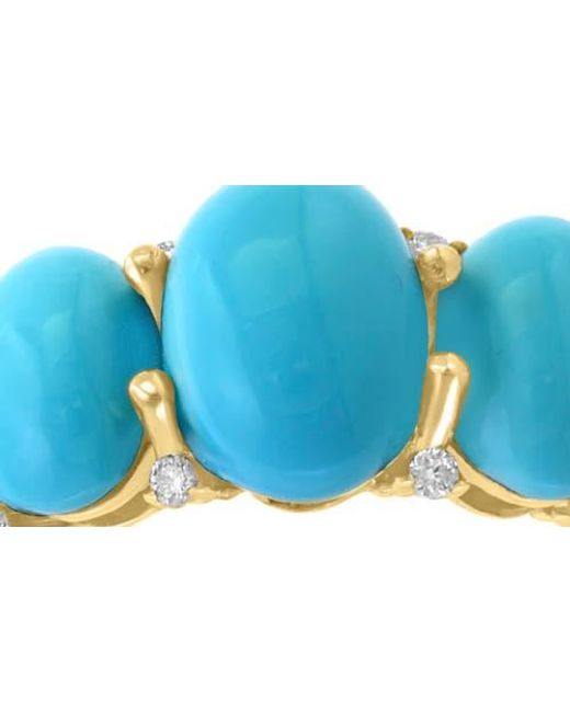 Effy Diamond Row Ring in Blue | Lyst Effy Diamond Row Ring in Blue | Lyst