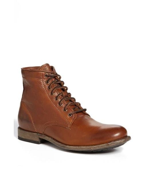 Frye Tyler Plain Toe Boot in Blue for Men | Lyst