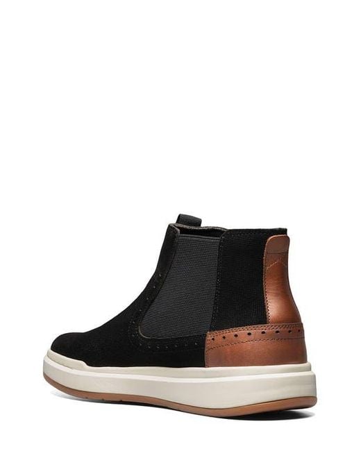 Stacy Adams Cooper Plain Toe Chelsea Boot in Black for Men | Lyst