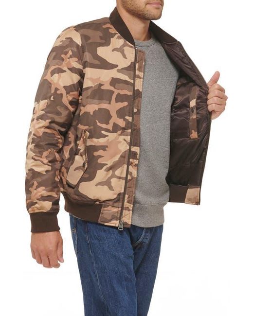 Levi's Filled Flight Bomber Jacket in Blue for Men | Lyst