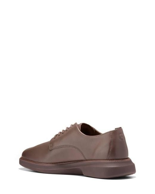 Cole Haan Grand Shadowlite Plain Toe Derby in Brown for Men | Lyst