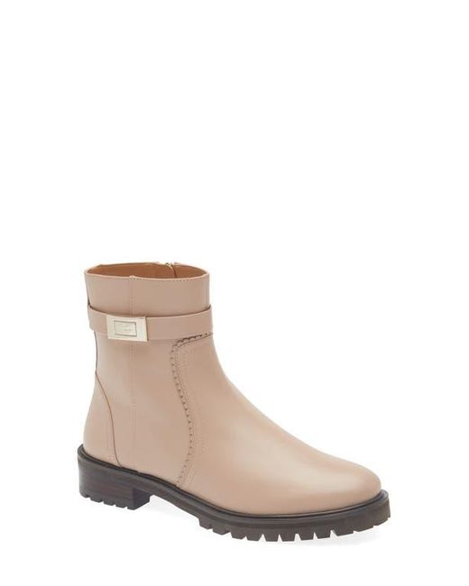 Kate Spade Dani Lug Sole Bootie in Natural | Lyst