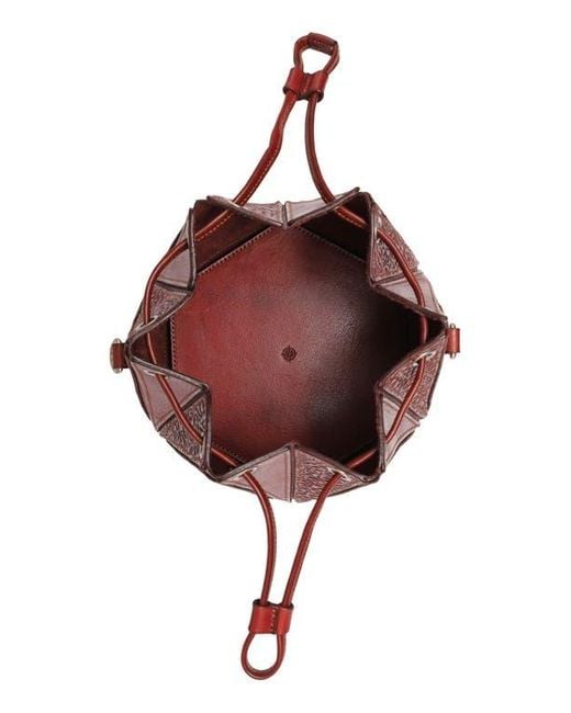 Old Trend Prism Convertible Bucket Bag in Red | Lyst
