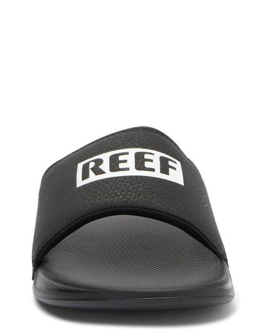 Reef One Slide Sandal in Black for Men | Lyst