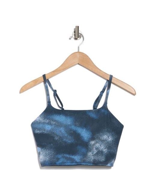 Nike One Convertible Light Support Sports Bra in Blue | Lyst