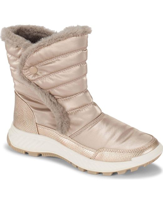 BareTraps Magic Water Resistant Faux Fur Lined Boot in Brown | Lyst