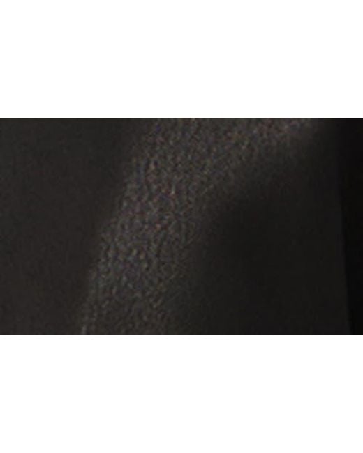 Perry Ellis Classic Leather Jacket in Black for Men | Lyst