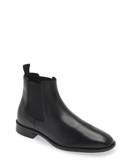 BOSS Colby Chelsea Boot in Black for Men | Lyst