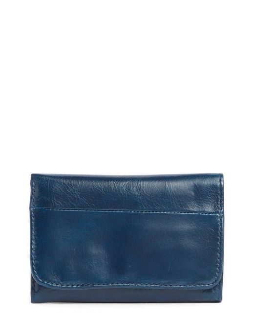 Hobo International Jill Trifold Wallet in Blue | Lyst