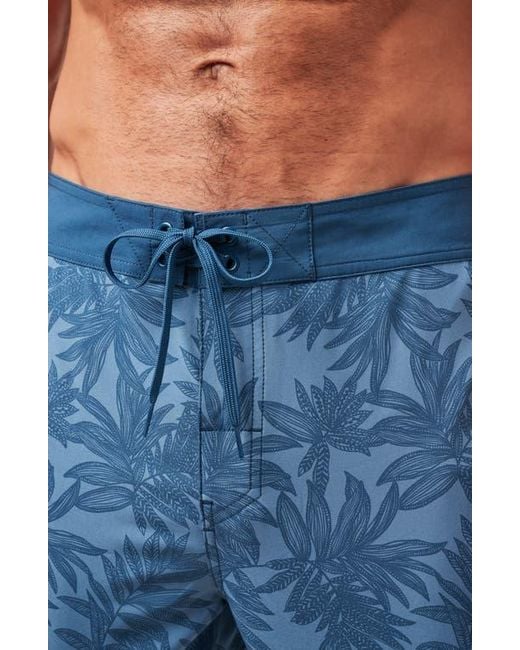 Travis Mathew No Wake Zone Board Shorts in Blue for Men | Lyst