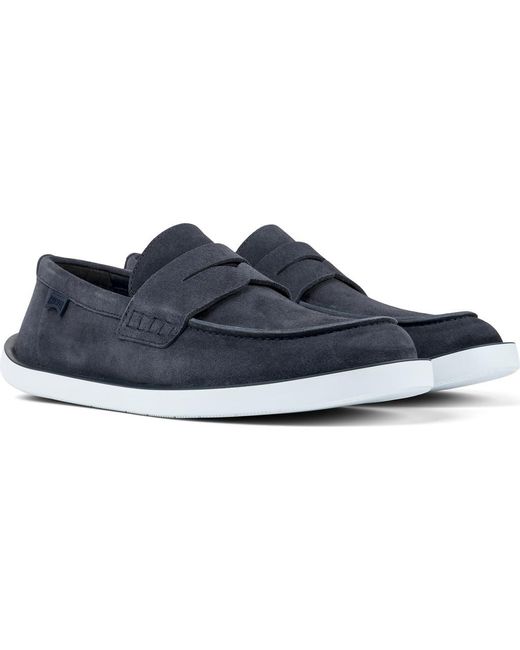 Camper Wagon Penny Loafer in Blue for Men | Lyst