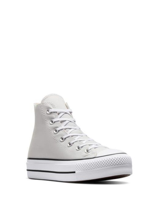 Converse Chuck Taylor All Star Lift High Top Platform Sneaker in White ...