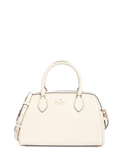 Kate Spade Madison Large Dolly Duffle Crossbody Bag in Natural | Lyst