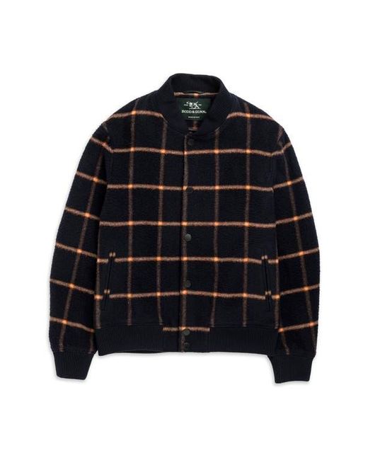 Rodd & Gunn X Gilbert Mclean Park Wool Blend Bomber Jacket in Black for ...