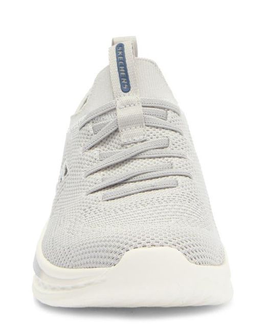 Skechers Gatlin Relaxed Fit Slip-On Sneaker in Gray for Men | Lyst