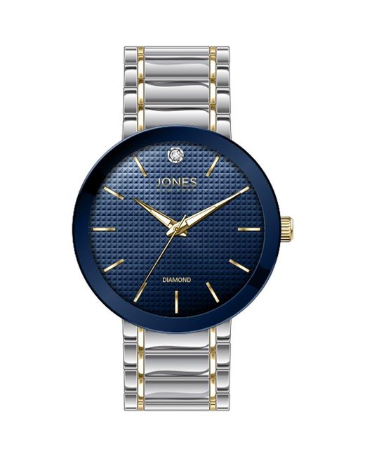 Jones New York Diamond Accent Three-Hand Quartz Bracelet Watch, 42Mm in ...