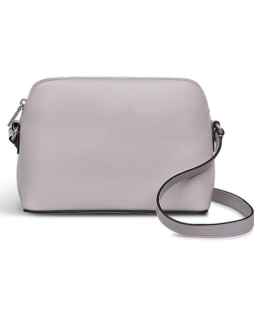 Radley Bow Street Top Zip Crossbody Bag in Gray | Lyst