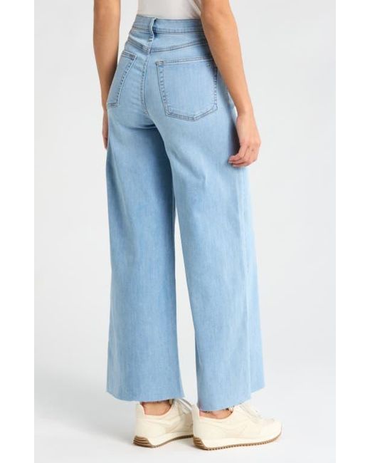 Rag & Bone Serena High Waist Wide Leg Jeans in Blue | Lyst