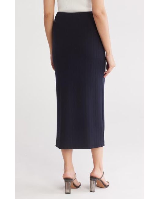 INDUSTRY REPUBLIC CLOTHING Drop Needle Scuba Skirt in Blue | Lyst
