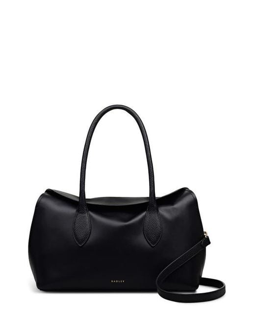 Radley Liverpool Zip Shoulder Bag in Black | Lyst