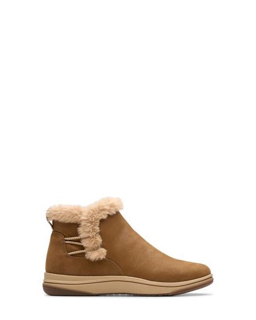 Clarks Breeze Faux Fur Lined Boot in Brown | Lyst