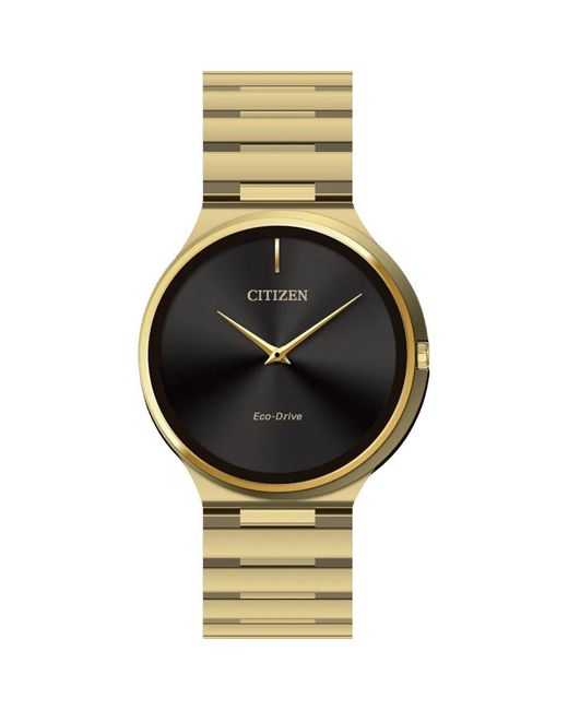 Citizen Two-Hand Quartz Bracelet Watch, 39Mm in Metallic for Men | Lyst