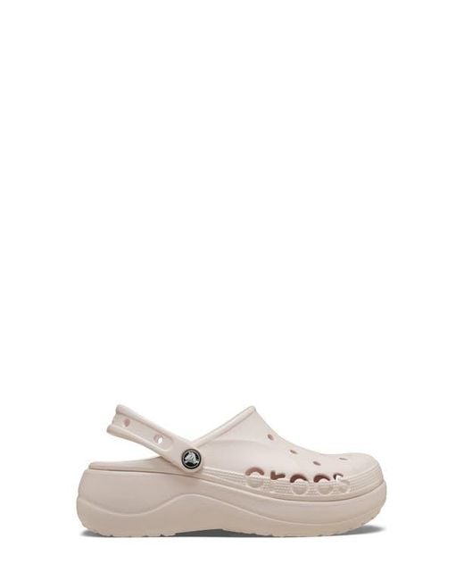 Crocs™ Baya Platform Clog in White | Lyst