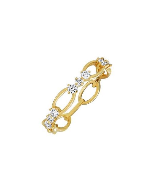 Bony Levy Varda 18K Diamond Stackable Ring in Metallic | Lyst