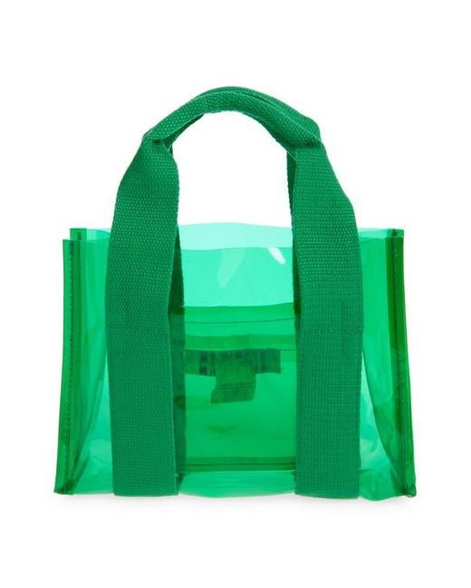Eugenia Kim Toto Transparent Mini Tote Bag in Green | Lyst