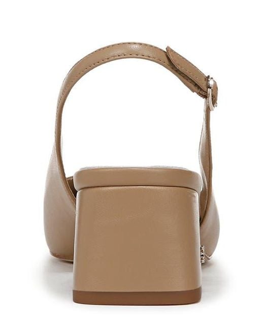 Sam Edelman Terra Slingback Pump in Natural | Lyst